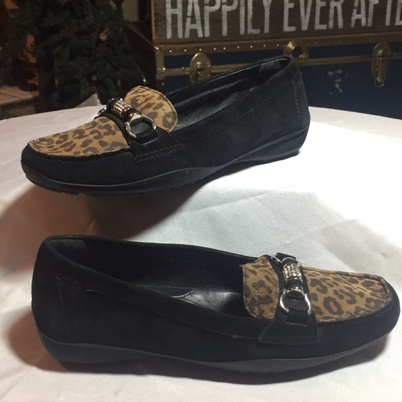 Geox | Shoes | Geox Respira Leopard Horsebit Rhinestone Shoes | Poshmark